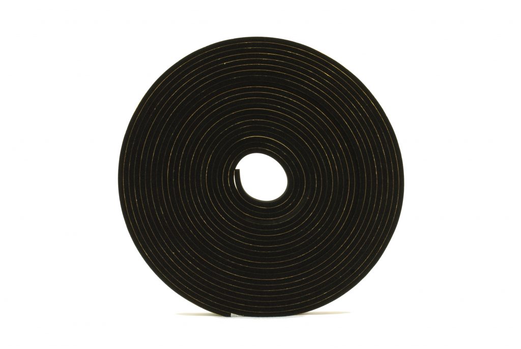 25mm Thick x 2m Long – Self-Adhesive Sponge Strip - Rubber Stuff Ltd