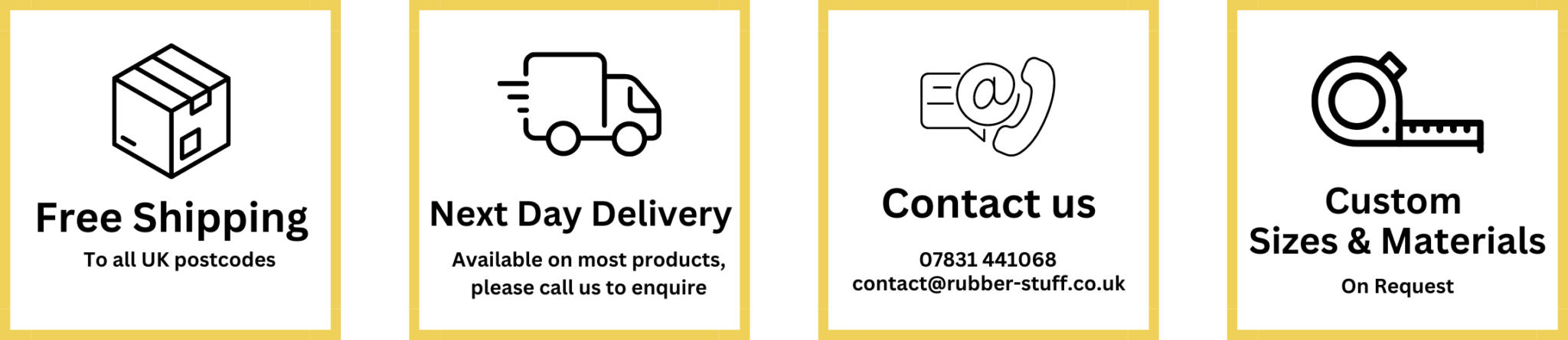 Rubber Stuff Ltd Quality rubber products